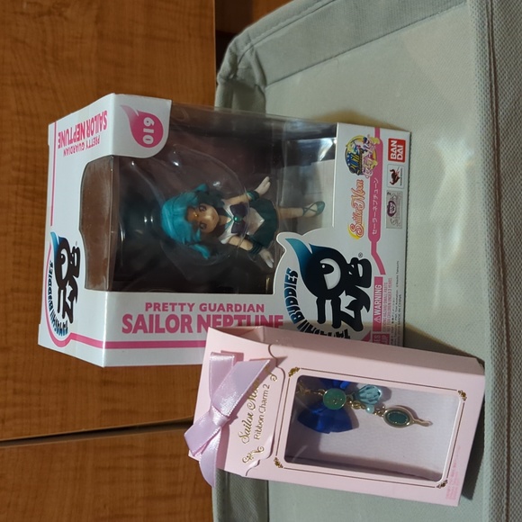 Bandai Namco | Toys | Nwt Sailor Neptune With Sailor Moon Ribbon Charm ...